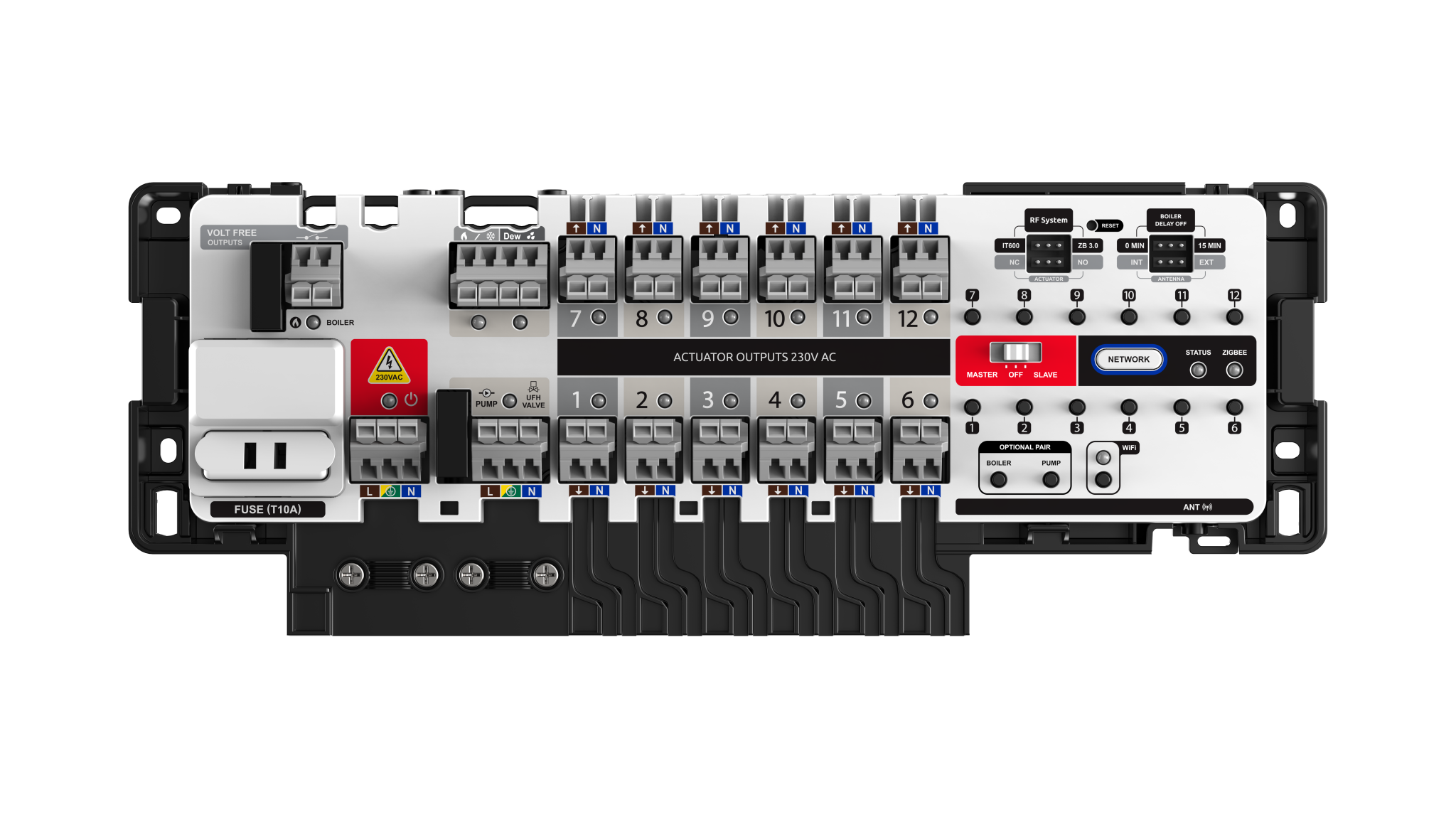 CB12RF MULTIZONE CONTROL BOX - Salus